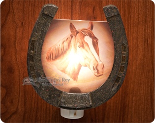 Art Objects Art & Collectibles Cowboy Horseshoe Night Light etna.com.pe